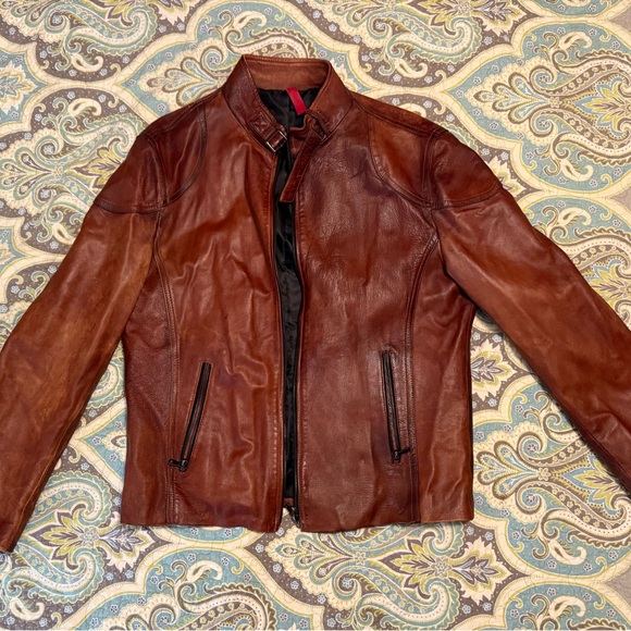 Vera Pelle | Jackets & Coats | Vintage Vera Pelle Mens Italian Brown ...